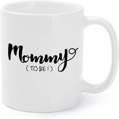 ins网红欧美风to be mommy妈妈新款创意礼物牛奶茶水马克陶瓷杯
