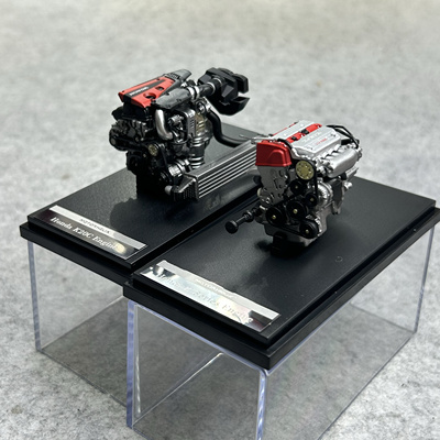 MOTORHELIX 本田Series Engine FD2 K20C FL5发动机引擎模型1 18
