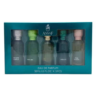 30*5 ml ASSAF 5 piece set perfume for women spray fragrance