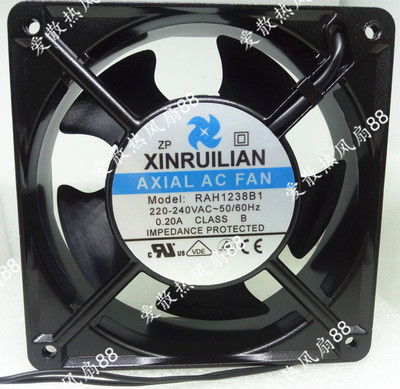 正品欣瑞联 RAH1238B1 220V 0.20A 12CM 电焊机 大风量 排风扇