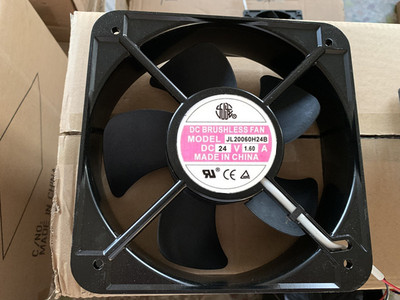 九龙JL20060H24B 20060直流风机24V 1.60A变频器机箱散热风扇20cm
