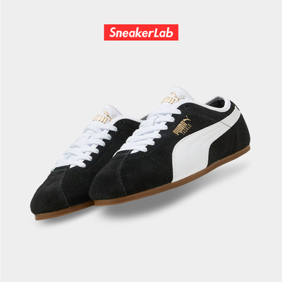 彪马Tackle复古金标撞色圆头薄底舒适柔软情侣低帮休闲鞋男女同款