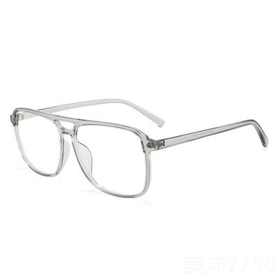 高档防辐射护目文镜防度蓝光近视镜眼男女显瘦有数加散光显脸小潮