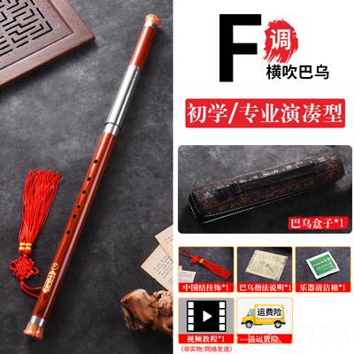 高档巴乌乐器竖吹横乐吹g调f调c初调降b调儿童小生成学人学者入门