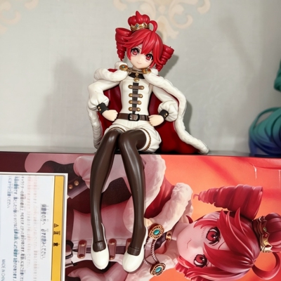 重音葱音手办 Figma014#虚拟歌手葱娘关节可动teto手办模型摆件