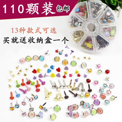 手工两脚订双脚钉羊角钉儿童diy