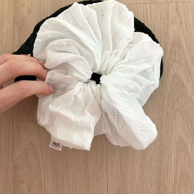 earlobe 纯色头绳东大门代购 复古 大肠款发绳8