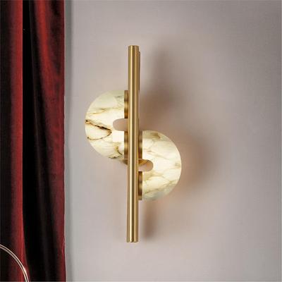 设计师云石奢华壁灯卧室客厅