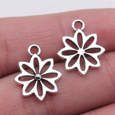 10个/包 15x18mm 多色DIY饰品配件花片吊坠 ABD-C13717