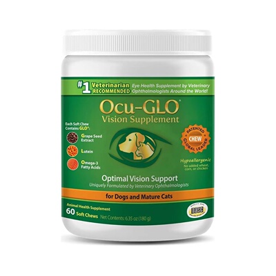 美国直邮Ocu-GLO Cat&Dog Senior Supplementfor Eye猫狗眼部支持