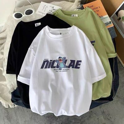 港风起球卡通抗皱韩版2023夏季