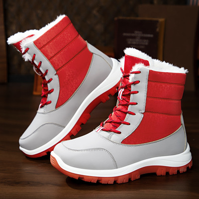 Women Snow Boots Casual Warm Footwear 女靴高帮保暖棉鞋防寒