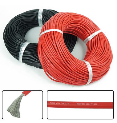 高品质特软12AWG14AWG16AWG18AWG 20AWG多号 电调马达硅胶线
