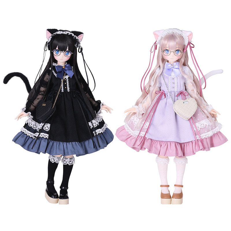 【漫牛】AZONE Dreamin朝比奈幸惠 A Gift from M.K 黑猫白猫娃娃