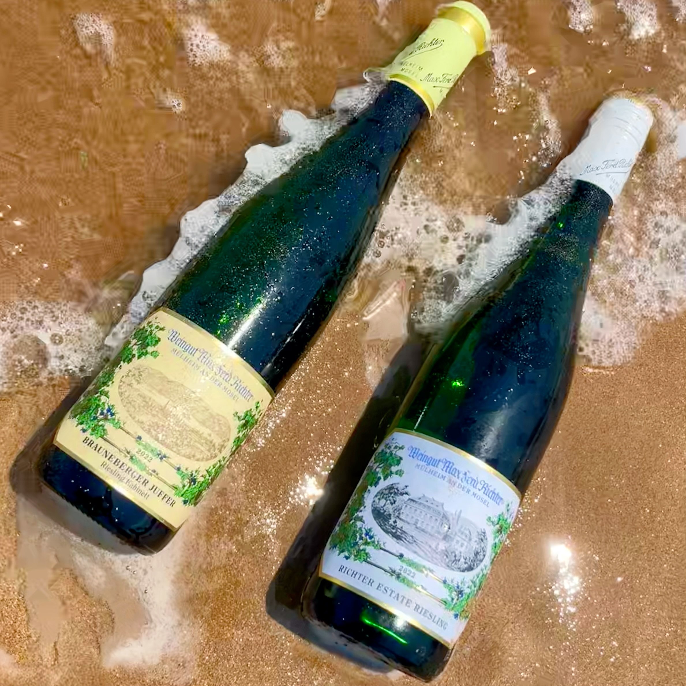 Weingut Mosel Riesling德国里克特摩泽尔雷司令小甜水双支组合装