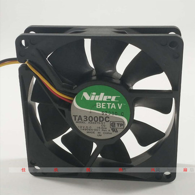 NIDEC TA300DC A33375-57 12V 0.16A 8020 8CM静音机箱散热风扇