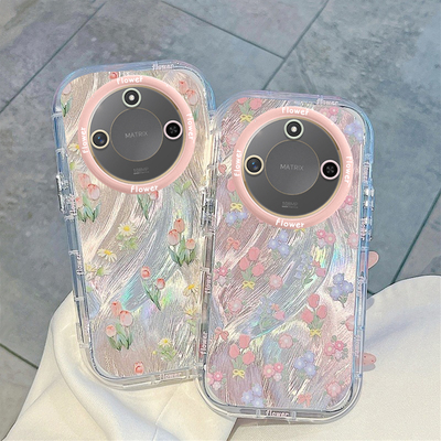 适用荣耀X系列郁金香手机壳