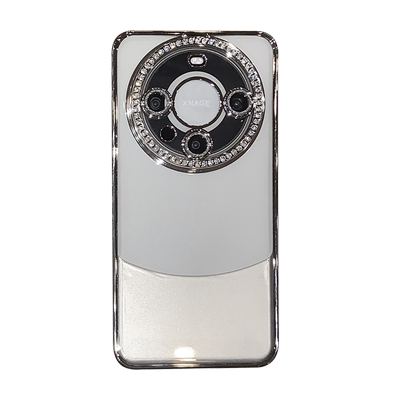 适用华为mate60pro手机壳新款mate80promax镜头全包高级感女pura70小众mate70奢华水钻pura80透明防摔硅胶套