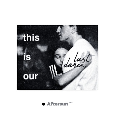 Aftersun晒后假日电影海报墙贴卧室床头装饰画画芯小众背景墙挂画