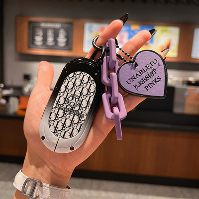 适用奔驰c260l钥匙套24新C/E级e300lglc300l/c200l壳高级感金属扣