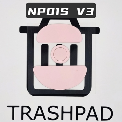VAXEE  NP01S V3无线鼠标脚贴 fps csgo特氟龙粉狐脚贴