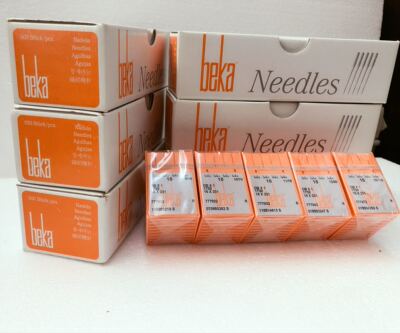 进口平车针格罗茨缝纫机针BEKA倍加10包包邮DBx1进口平车针正品