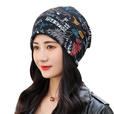 【买一送一】堆堆帽女秋冬季韩版