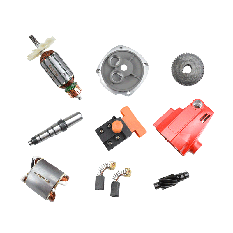 锐奇6816N电钻配件转子定子电刷机壳齿轮箱开关钻夹头电源线 手柄