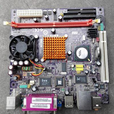精英ID-PCI7E PC2000E+/1.5G c7vcm2 全集成 DDR2 工控POS 17*17