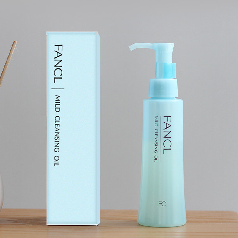 日本专柜fancl芳珂纳米速净温和卸妆油眼唇脸敏感肌孕妇120ml_虎窝淘