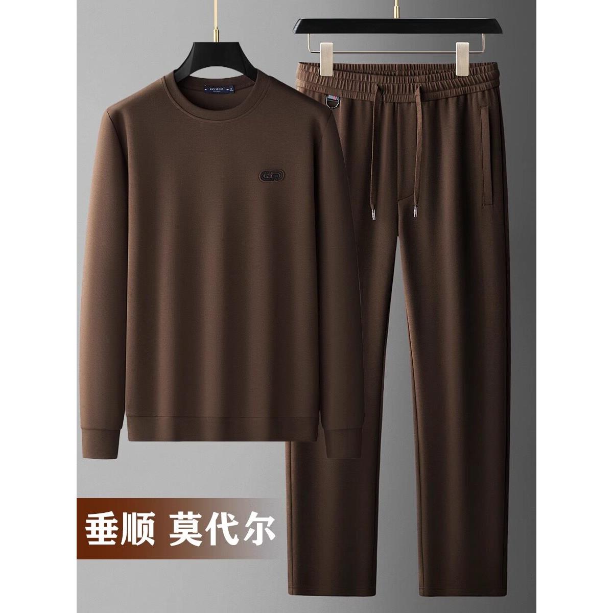 MENTMAR！高端休闲套装男春秋款2025年新款运动服男士卫衣两件套