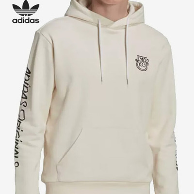 ADIDAS/阿迪达斯三叶草男子运动休闲舒适连帽卫衣 HL9236