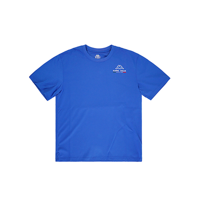 Kappa卡帕男子夏季圆领宽松印花运动休闲短袖T恤K0B32TD20-8117