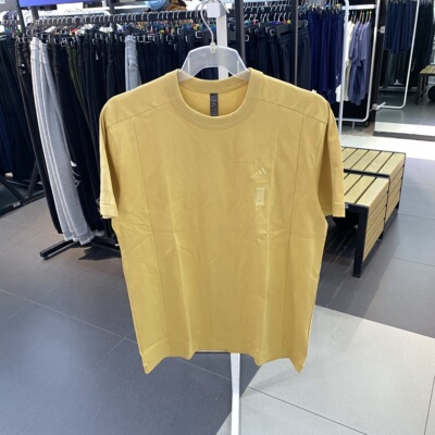 阿迪达斯adidas男装夏季新款舒适透气运动休闲短袖T恤IX4272