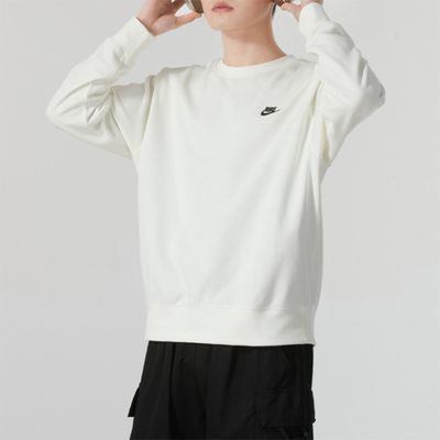 nike耐克男装2025春季新款宽松运动休闲圆领套头衫卫衣FN3889-133