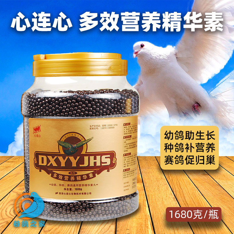 心连心多效营养精华素丸剂鹦鹉鸽子调理保健信鸽营养饲料零食鸽粮