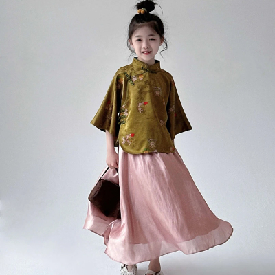 中长款鱼尾A字大摆半身裙伞裙