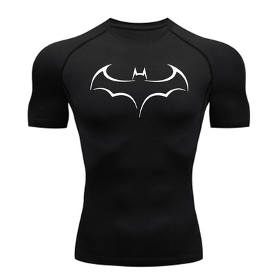 Short-sleeved Quick-drying Clothes Bat T-shirt Running Base