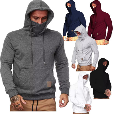 2026 Men's Mask Call Of Duty Hooded Fleece Pullover Prinle L