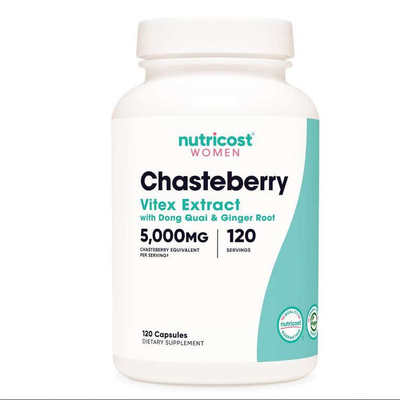 Nutricost Chasteberry 贞洁莓胶囊女性保健+当归与姜根提取物120
