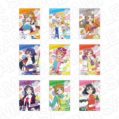 【正版现货】lovelive 缪斯& 噗呦噗呦  联动方形徽章吧唧