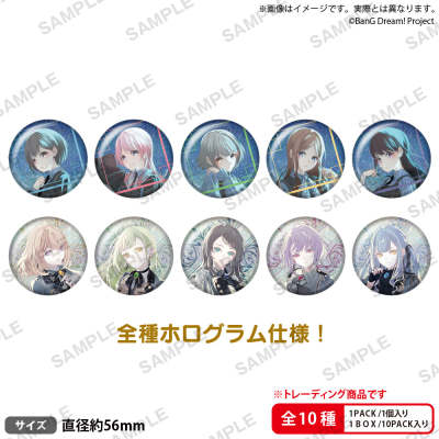 【正版现货】MyGO!!!!!×Ave Mujica moment / memory演唱会徽章