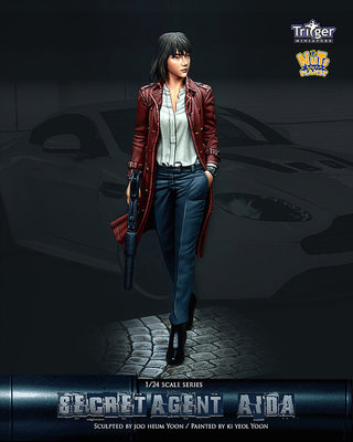 Nutsplanet Secret Agent Aida 1/35 1/24 75mm