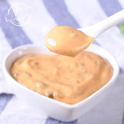 新款 千岛酱商用1kg*12袋大包装汉堡沙拉酱整箱烘焙酱寿司汉堡酱