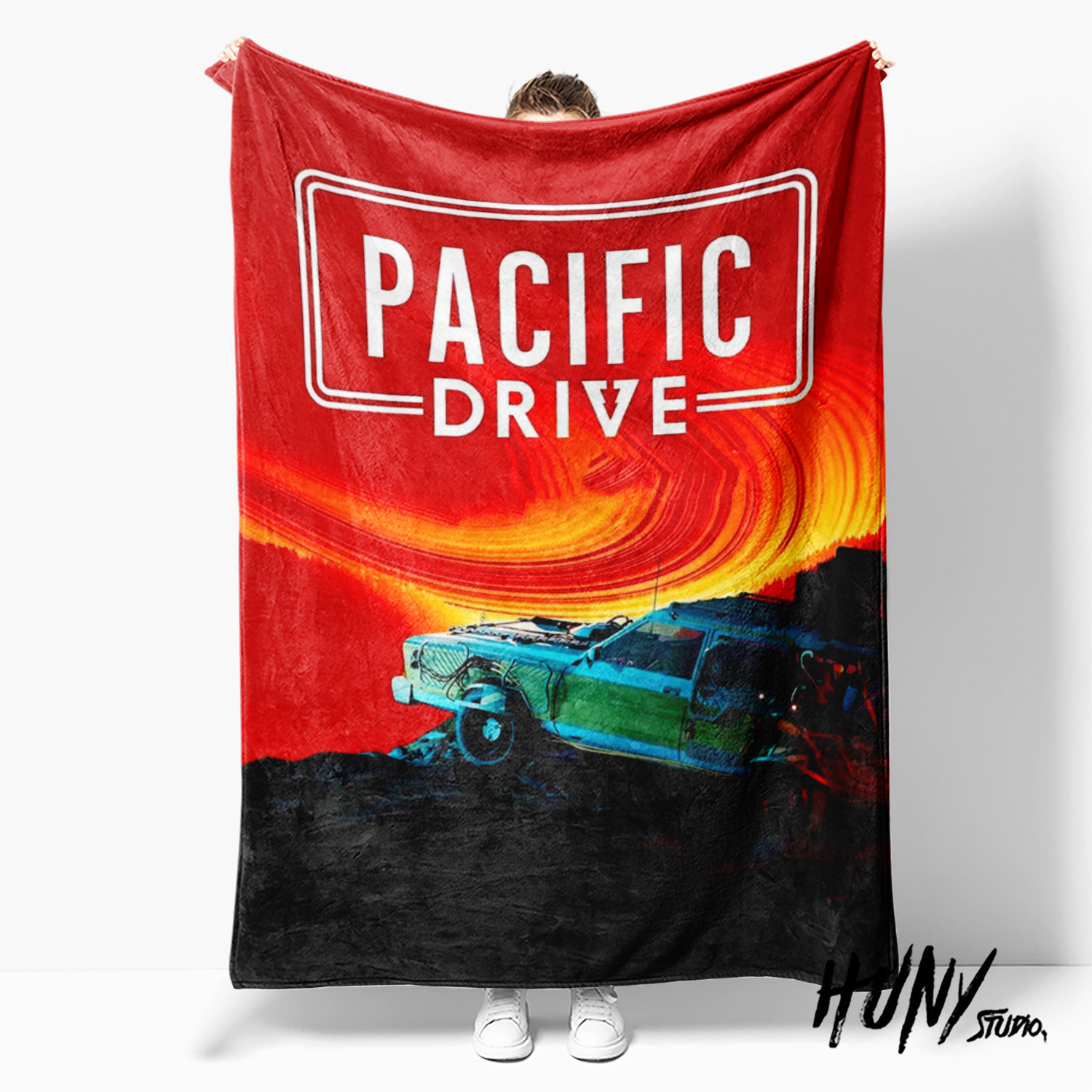 超自然车旅Pacific Drive游戏周边午休毯沙发毯空调毯子盖毯毛毯