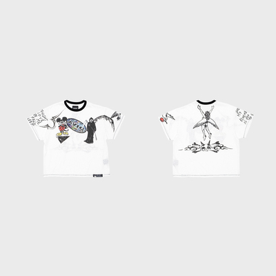 FVVO Parody Graphic Ringer Tee