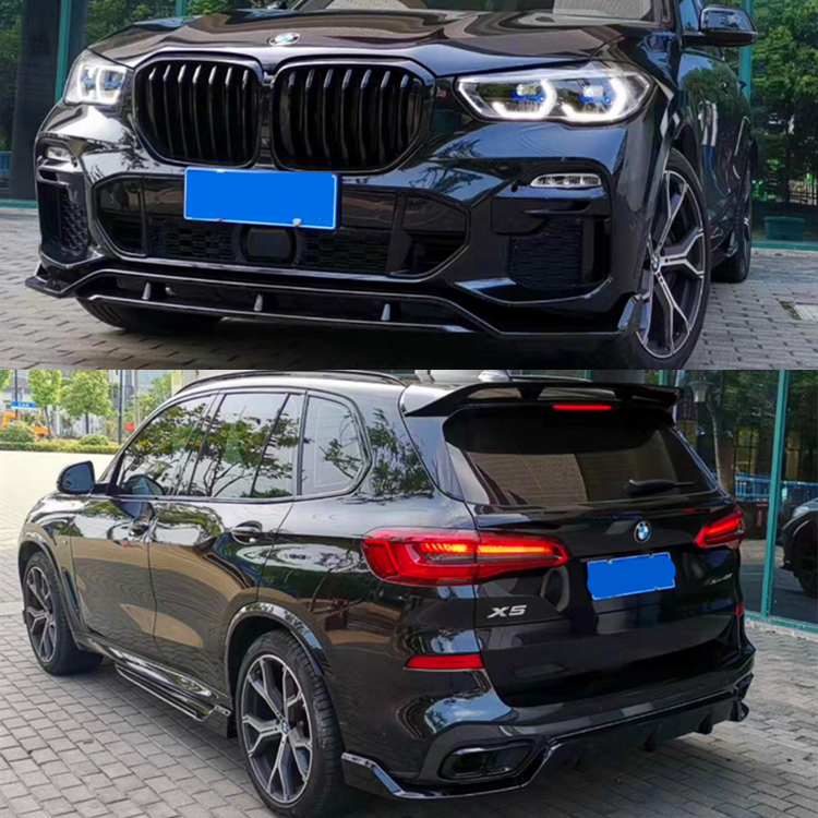适用19款宝马X3 X5 g01g05改装前唇后唇扰流板尾翼侧裙小包围_虎窝淘