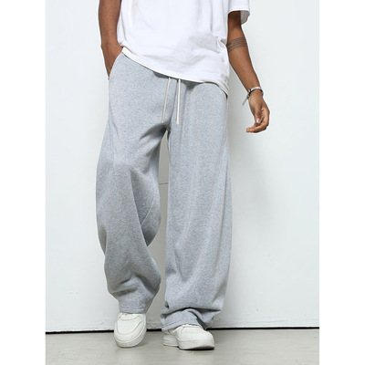 Men casual pants straight leg sweatpants男休闲裤卫裤运动长裤