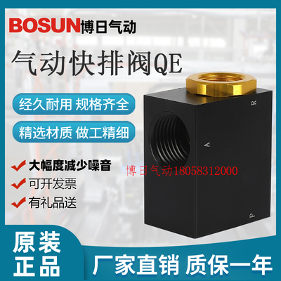 BOURi博日气动快速排气阀QE系列