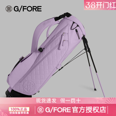 新款GFORE吉福高尔夫球包防水轻便高尔夫支架包男女同款紫色